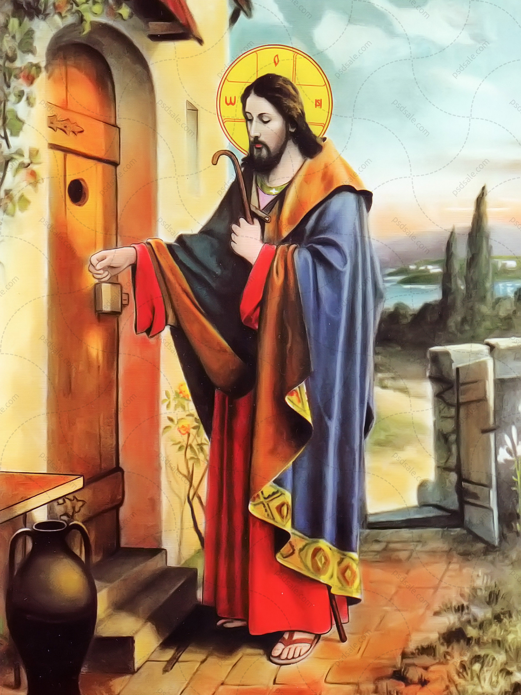 Buy The Image Of Icon Jesus Knocking The Door Buy The Image Of Icon Jesus Knocking The Door